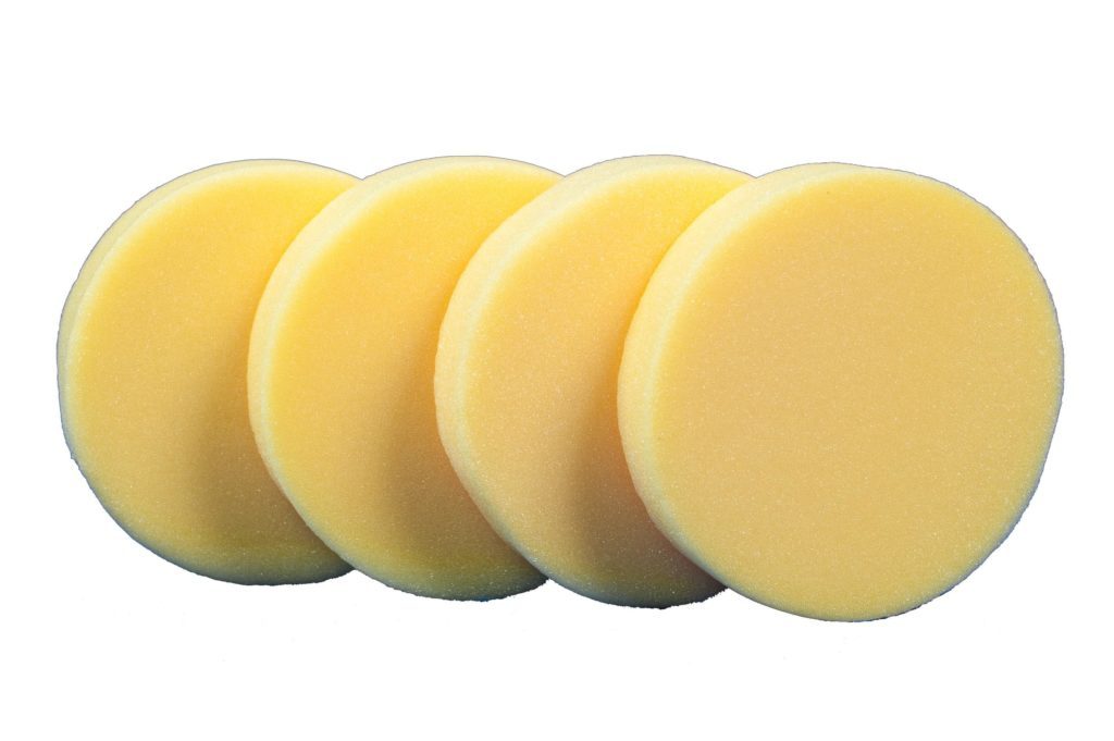 Yellow Foam Hand Applicator Pads (4 Pack) - All Marine